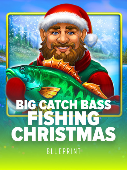 Big Catch Bass Fishing Christmas Slot Game por Blueprint - Stake.com