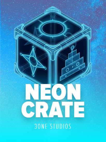 Neon Crate Slot Game por 3One Studios - Stake.com