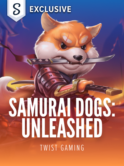 Samurai Dogs: Unleashed Slot Game por Twist Gaming - Stake.com