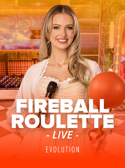Fireball Roulette Casino Game من Evolution - Stake.com
