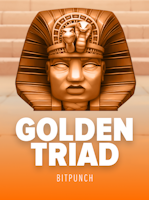 Golden Triad Slot Game by Bitpunch - Stake.com