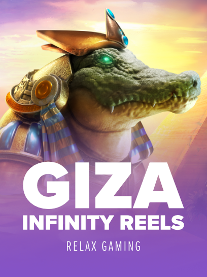 Giza Infinity Reels Slot Game por Relax Gaming - Stake.com
