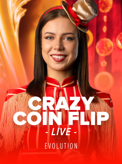 Crazy Coin Flip Live Casino Game by Evolution at Stake
