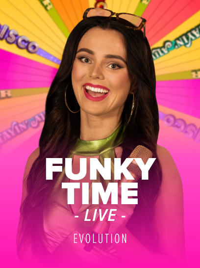 Funky Time Live Dealer Game by Evolution Gaming - Stake.us