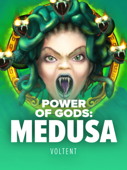 Power of Gods: Medusa Slot Game por VoltEnt - Stake.com