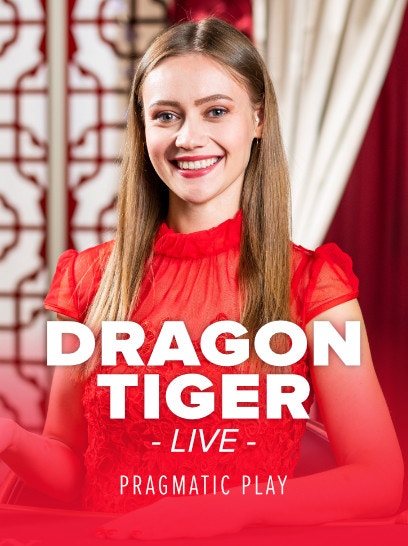 Dragon Tiger Live Live Casino Game por Pragmatic Play - Stake.com