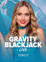 Gravity Blackjack Live Dealer Game Online - ICONIC21