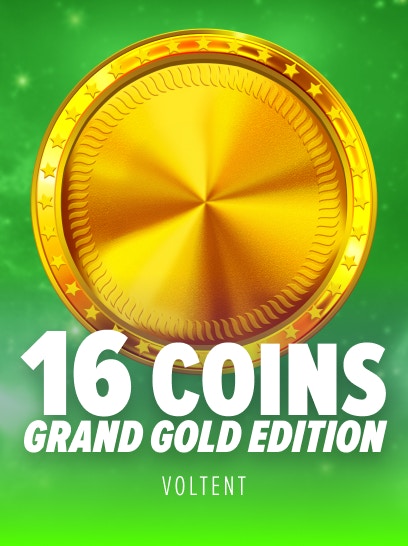 16 Coins Grand Gold Edition Slot Game by VoltEnt - Stake.com