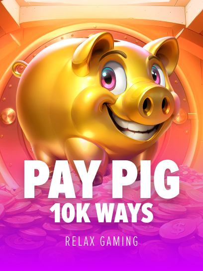 Pay Pig 10K Ways Slot Game por Relax Gaming - Stake.com