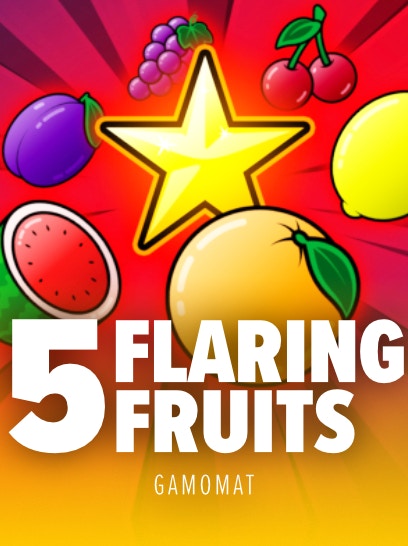 5 Flaring Fruits by Gamomat - Casino Games on Stake.com