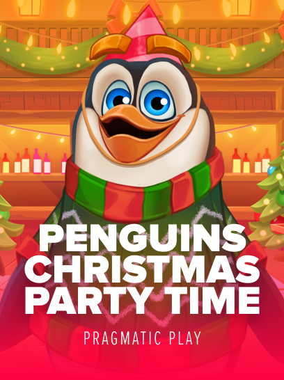 Penguins Christmas Party Time Slot Game von Pragmatic Play - Stake.com