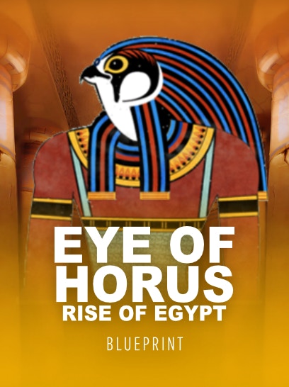 Eye of Horus Rise of Egypt Slot Game por Blueprint - Stake.com
