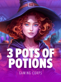 3 Pots of Potions Bonus Pot Free Slot Game by Gaming Corps - Stake.us