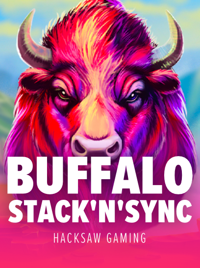 Buffalo Stack 'N' Sync Free Slot Game by Hacksaw Gaming - Stake.us