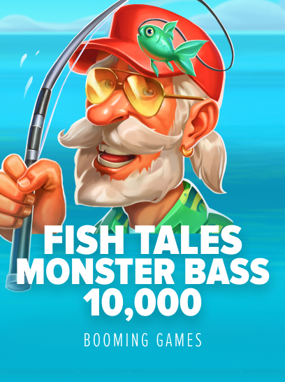 Fish Tales Monster Bass 10,000 Free Slot Game by Booming Games - Stake.us