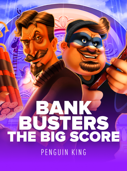 Bank Busters: The Big Score Free Slot Game by Penguin King - Stake.us
