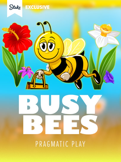 Pragmatic PlayによるBusy Bees Slot Game - Stake.com