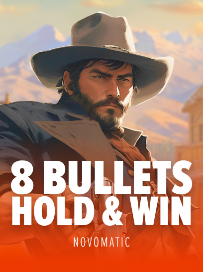 8 Bullets Hold and Win Slot Game por Novomatic - Stake.com