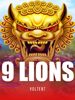9 Lions Slot Game por VoltEnt - Stake.com