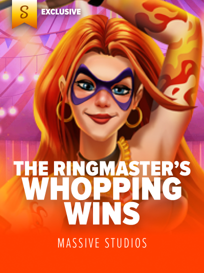 The Ringmaster's Whopping Wins Free Slot Game by Massive Studios - Stake.us