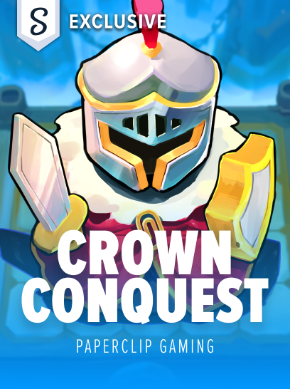 Crown Conquest Slot Game von Paperclip Gaming - Stake.com