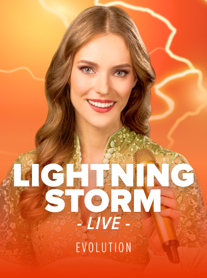 Lightning Storm Live Dealer Game by Evolution - Stake.us