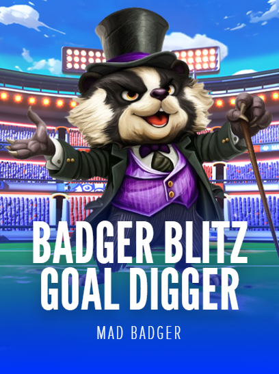 Badger Blitz: Goal Digger Slot Game by Mad Badger - Stake.com
