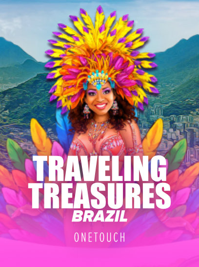 Traveling Treasures Brazil Free Slot Game by OneTouch - Stake.us
