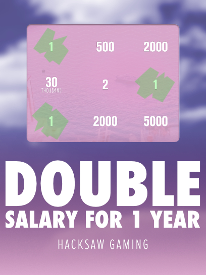 Double Salary 1 Year by Hacksaw Gaming - Stake.com