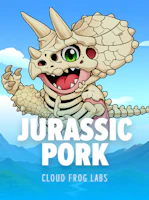 Jurassic Pork Free Slot Game by Cloud Frog Labs - Stake.us