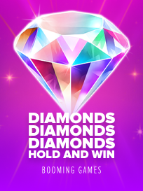 Diamonds Diamonds Diamonds Hold and Win by Booming Games