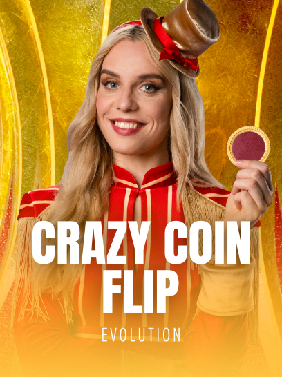 Play Crazy Coin Flip by Evolution - Live Casino