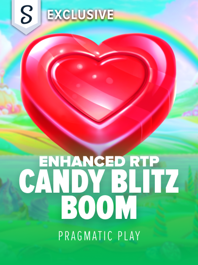 Candy Blitz BOOM Enhanced RTP Slot Game par Pragmatic Play - Stake.com