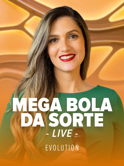 Mega Bola Da Sorte Live Casino Game por Evolution - Stake.com