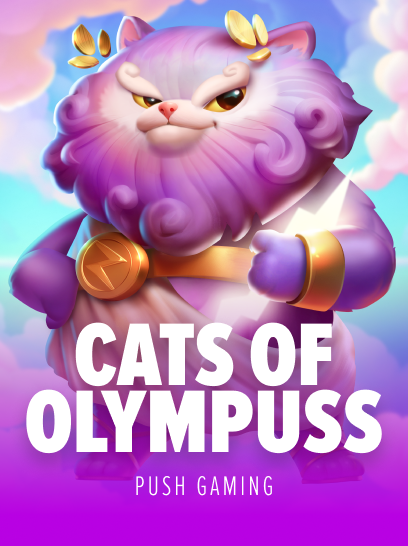 Cats Of Olympuss Slot Game par Push Gaming - Stake.com