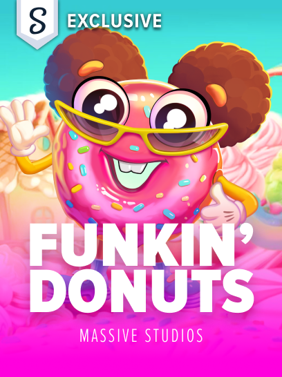 由 Massive Studios 提供的 Funkin' Donuts Slot Game – Stake.com